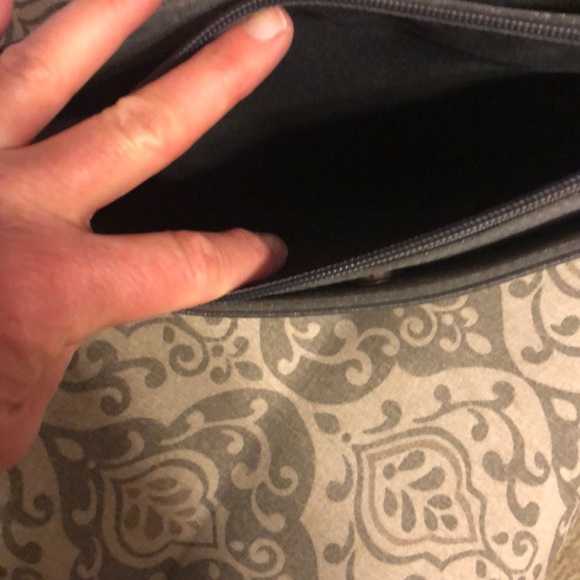 Bags | Multi Purpose Purse Sparkly Silver Grey Color | Poshmark